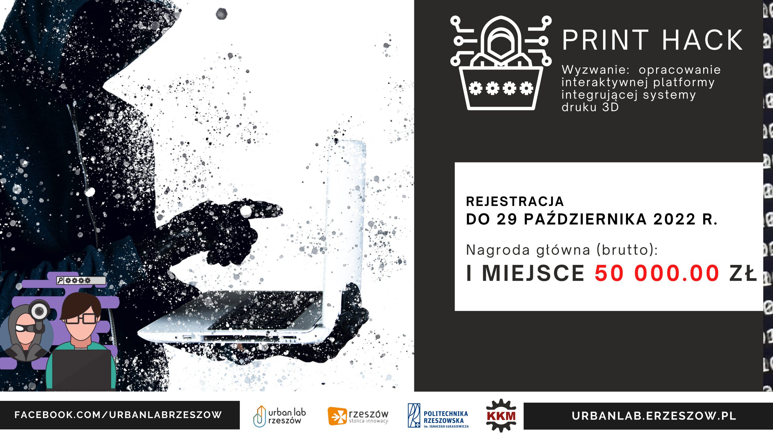 Weź udział w Hackathonie miejski PRINT HACK – Urban Lab